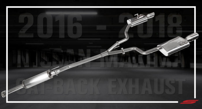 2016-2018 Nissan Maxima Cat-Back Exhaust by STILLEN | STILLEN Blog