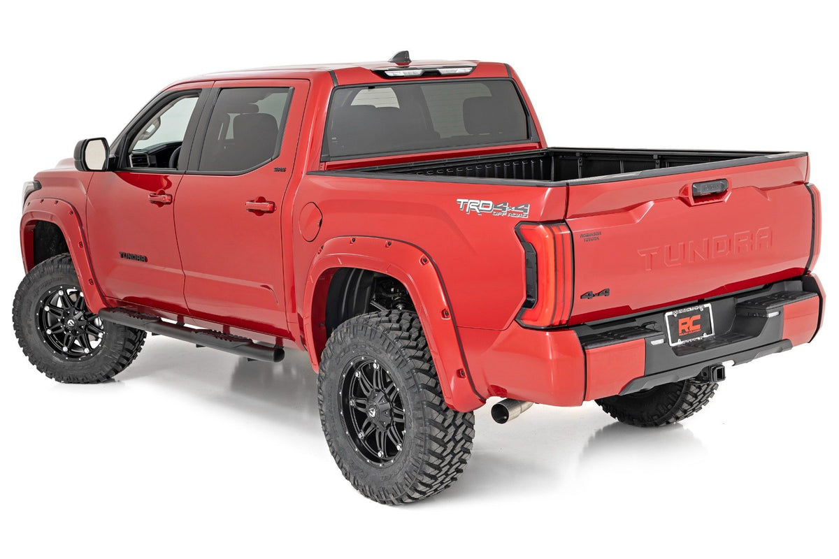Oval Nerf Steps | Crew Cab | Black | Toyota Tundra 2WD/4WD -2022 | 2022 ...