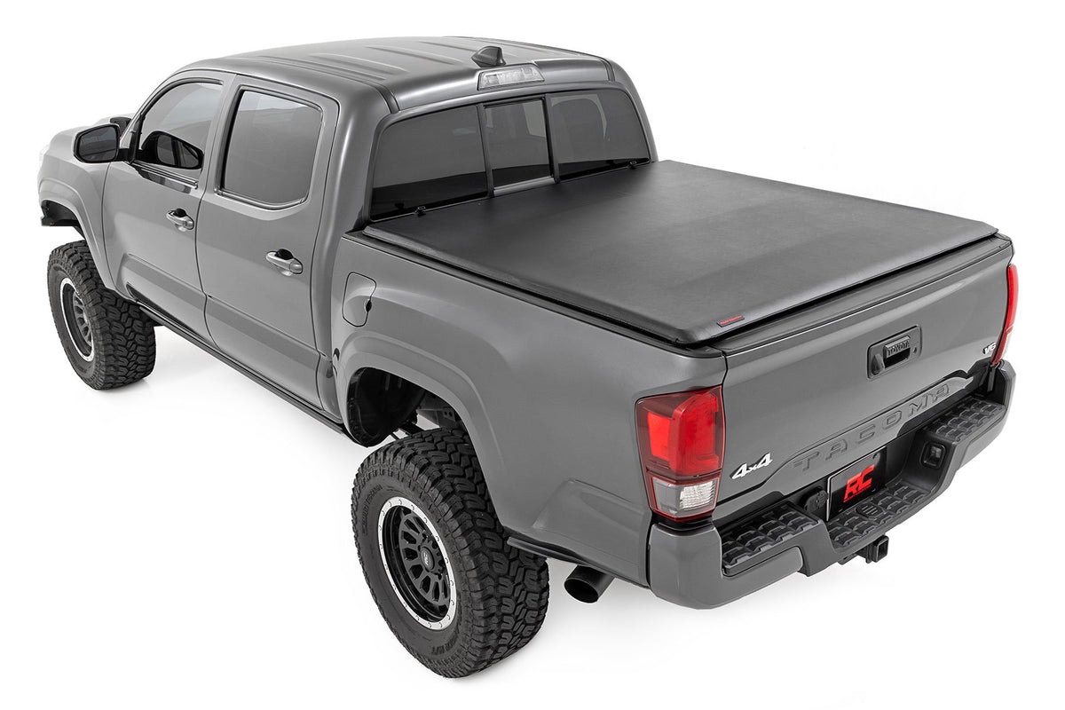 Soft Roll Up Bed Cover | 5' Bed | Toyota Tacoma 2WD/4WD | 2016-2022 ...